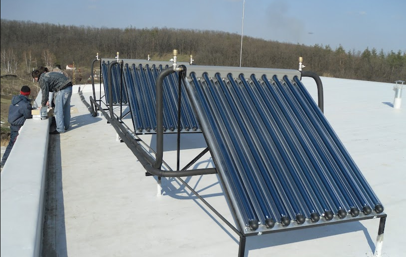 Installation of collectors | VictronEnergy.com.ua